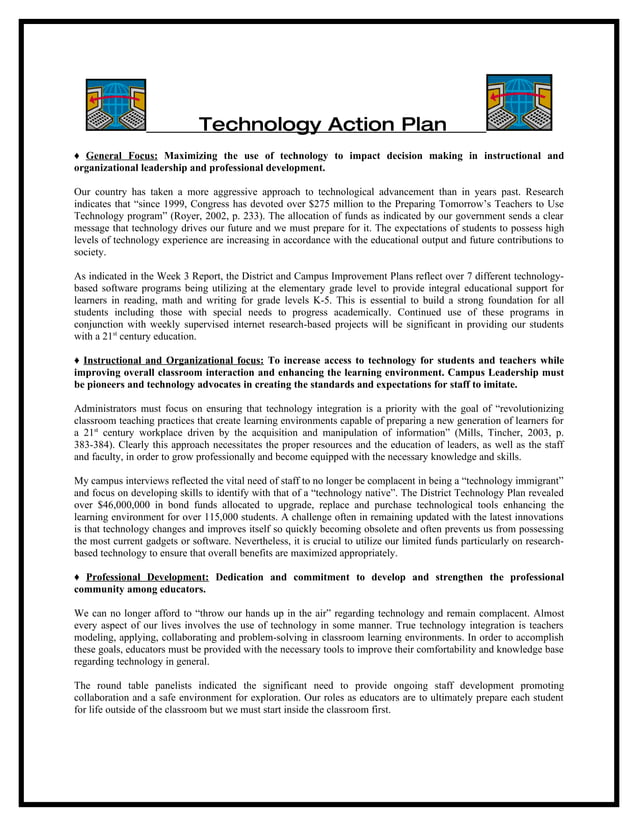 Technology Action Plan | DOC