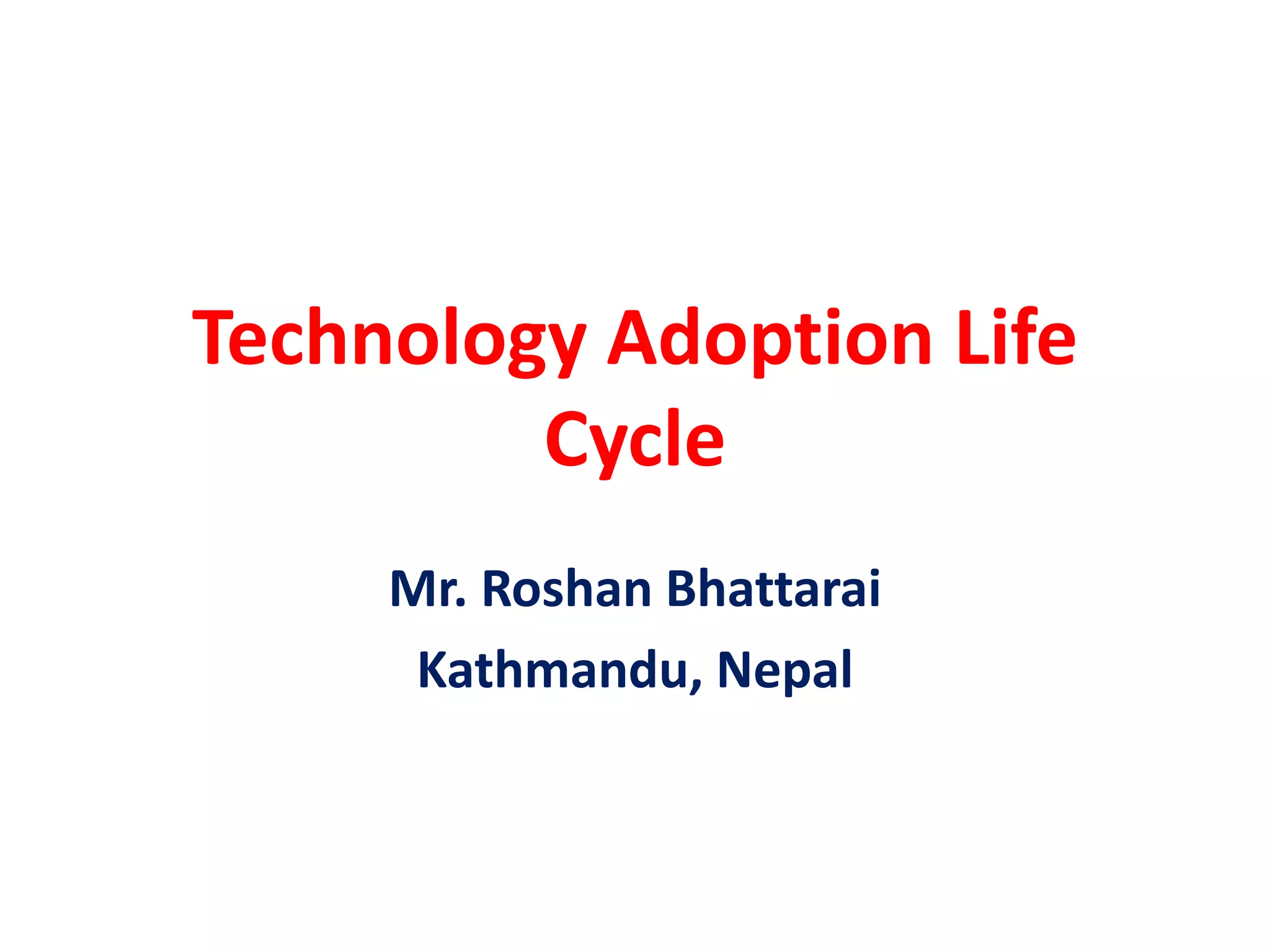 Technology Adoption Life Cycle | PDF