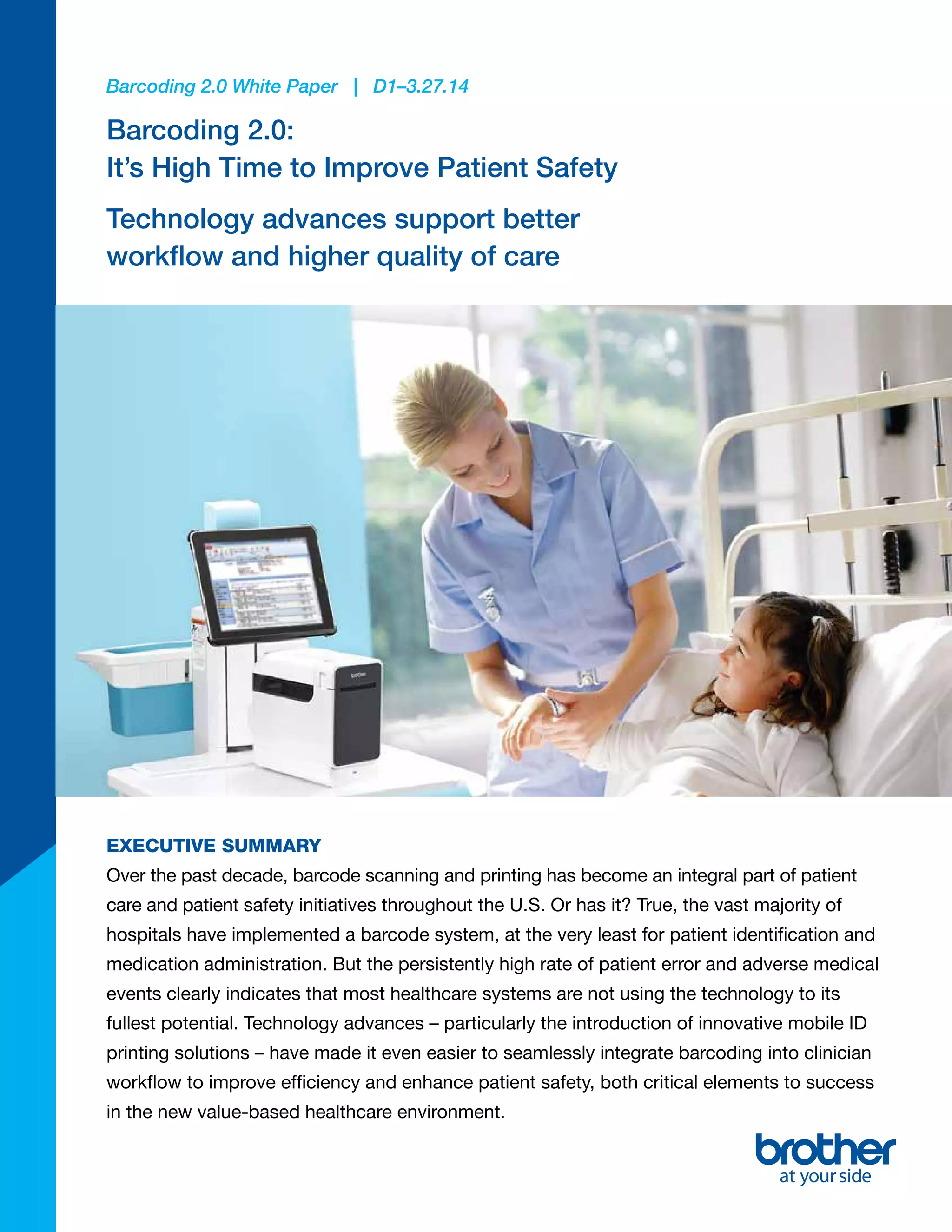 Barcoding 2.0: Improving Patient Safety | PDF