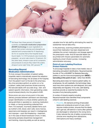 Barcoding 2.0: Improving Patient Safety | PDF