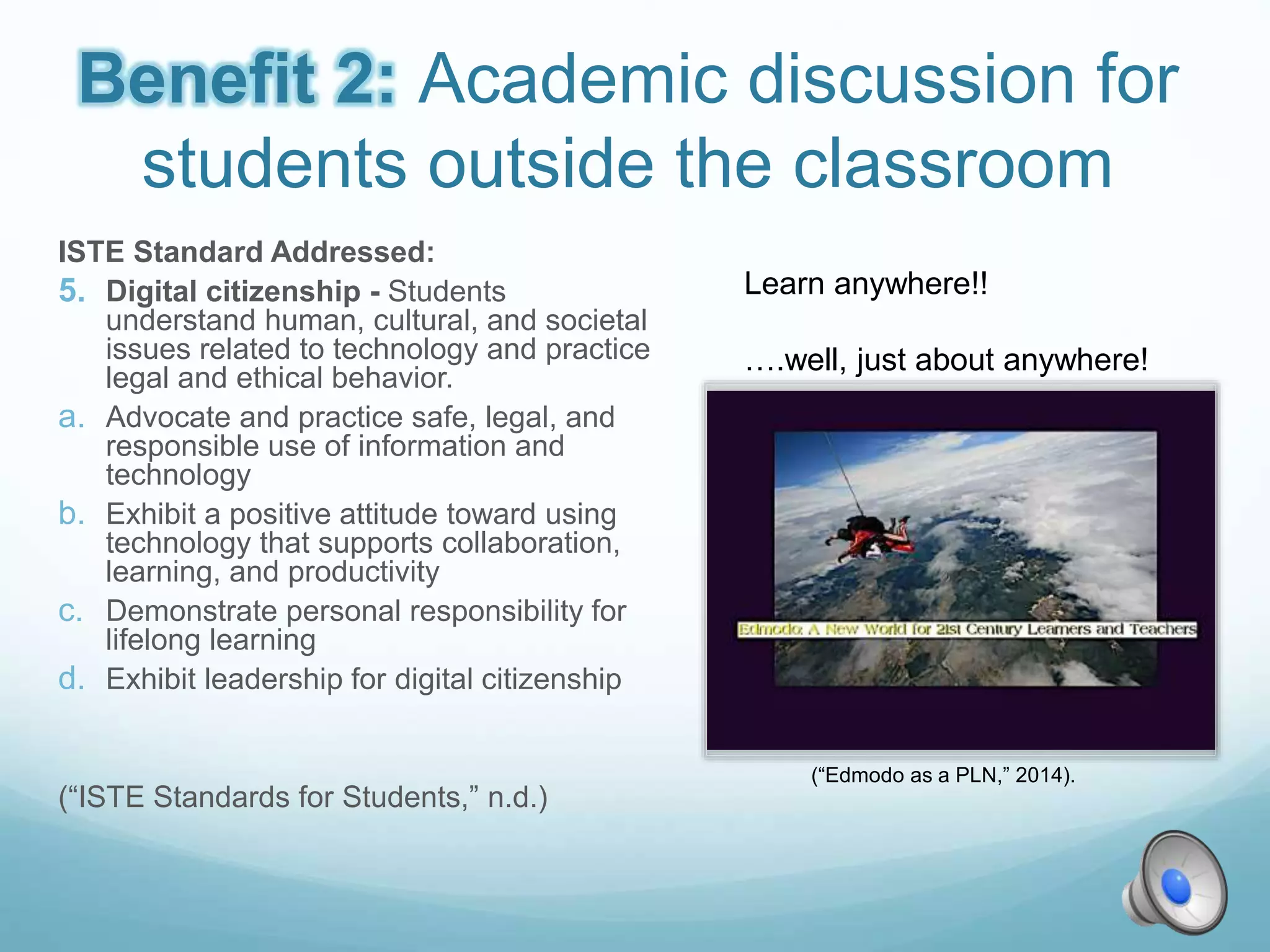 Technology advocate presentation | PPT