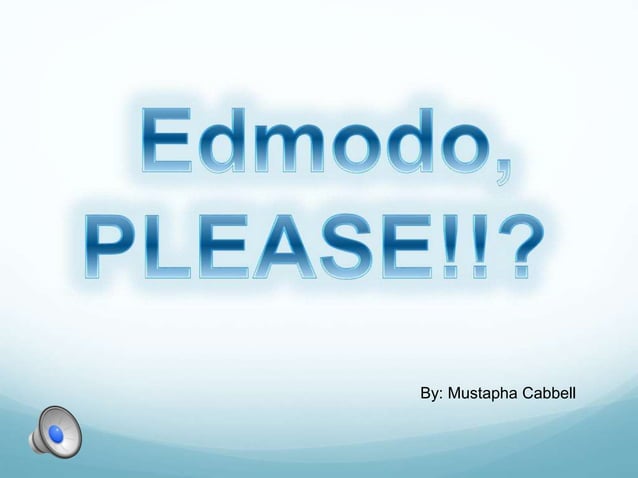 Technology advocate presentation | PPT