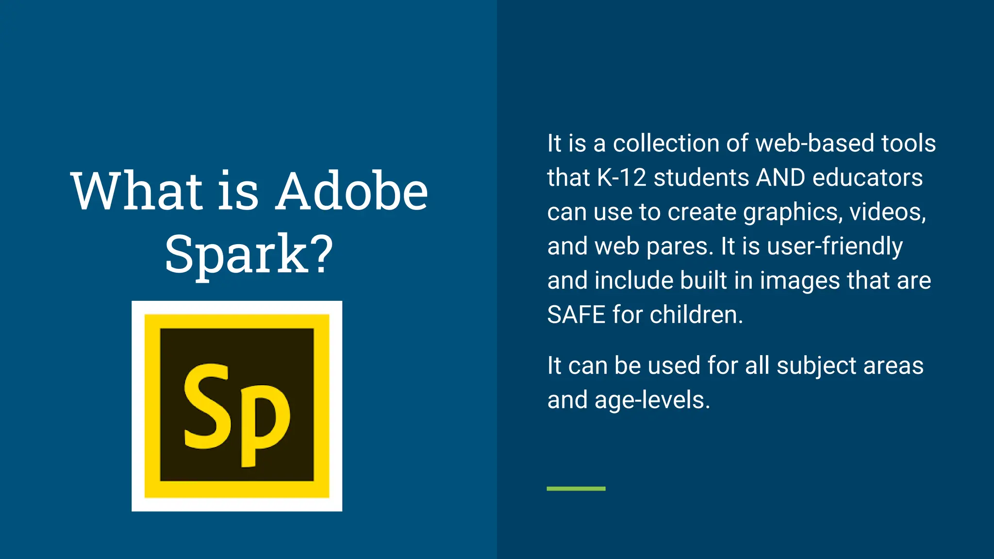 Technology Advocate For Adobe Spark Presentationpptx 