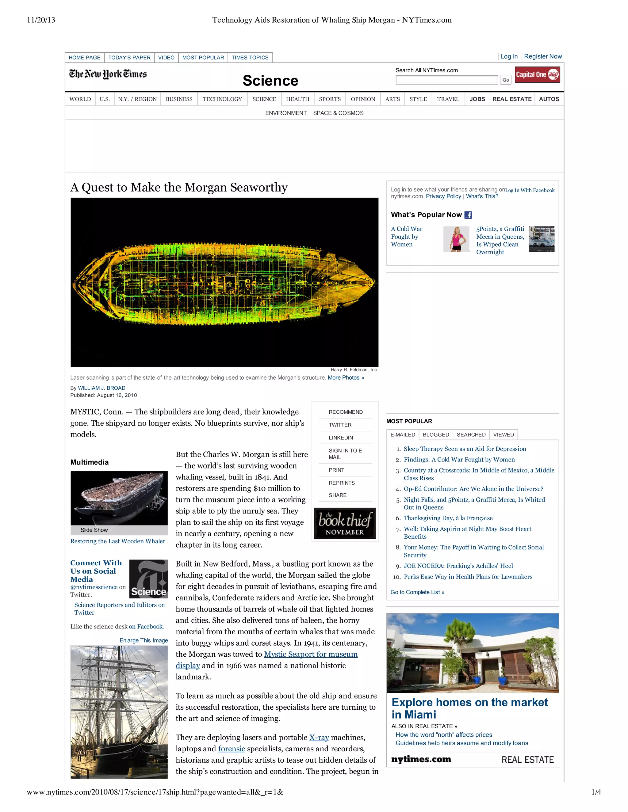 Feldman Land Surveyors - New York Times. A Quest to Make the Morgan ...