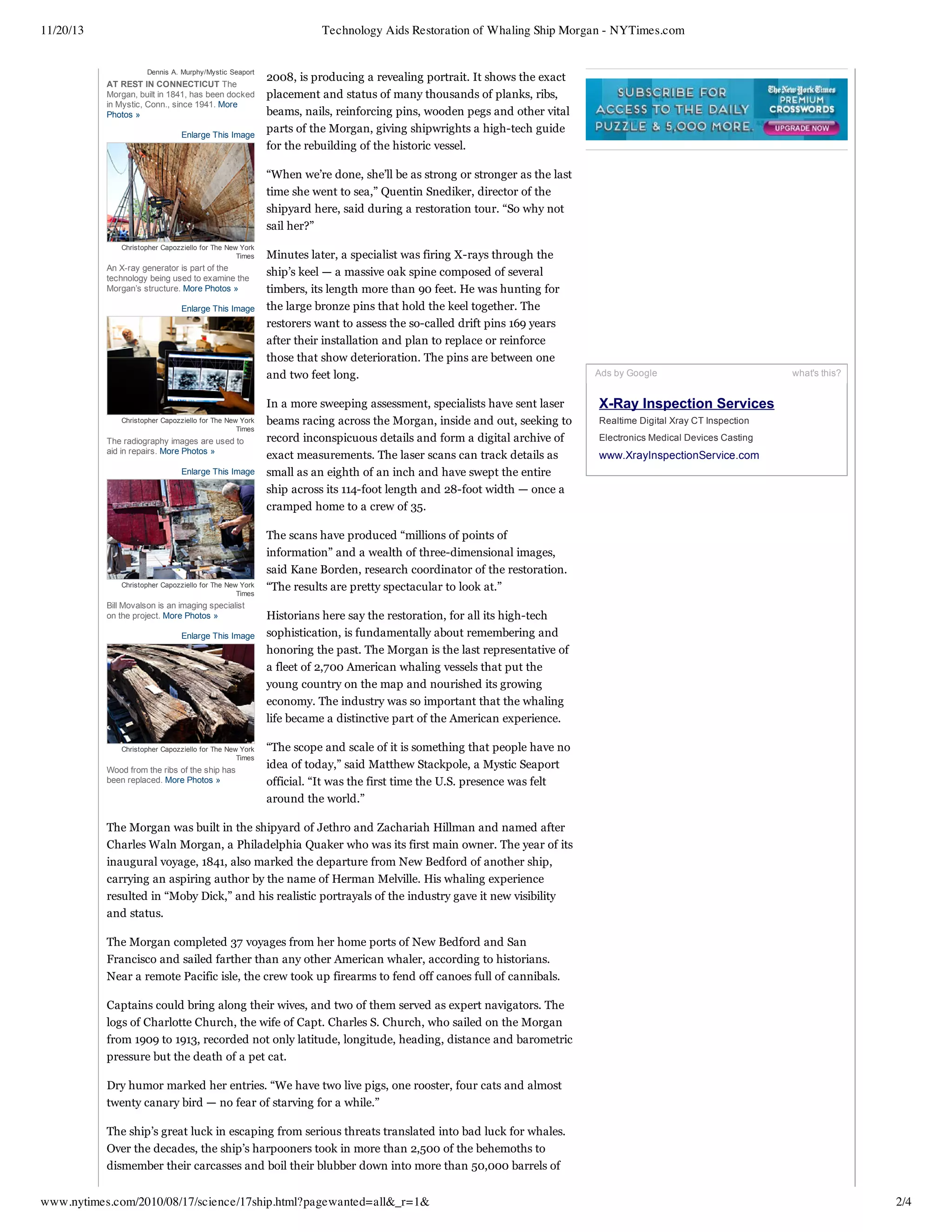 Feldman Land Surveyors - New York Times. A Quest to Make the Morgan ...