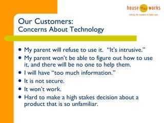 Technology and aging conference | PPT | Eldercare | Family and Relationships