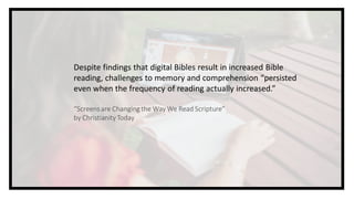 Teknologi dan Alkitab: Technology and Bible Study: WOW! | PDF
