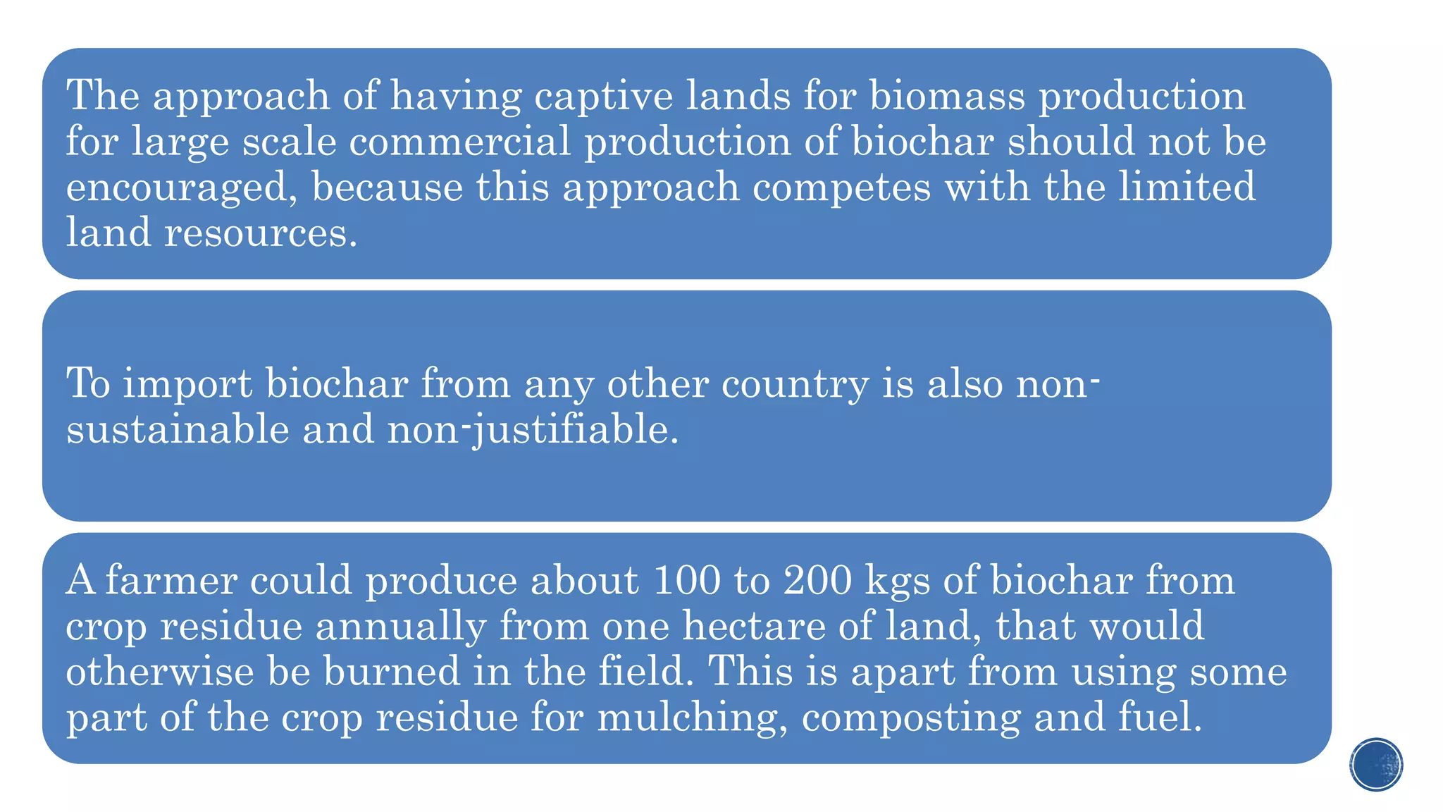 Technology and business models around biochar in India | PPTX