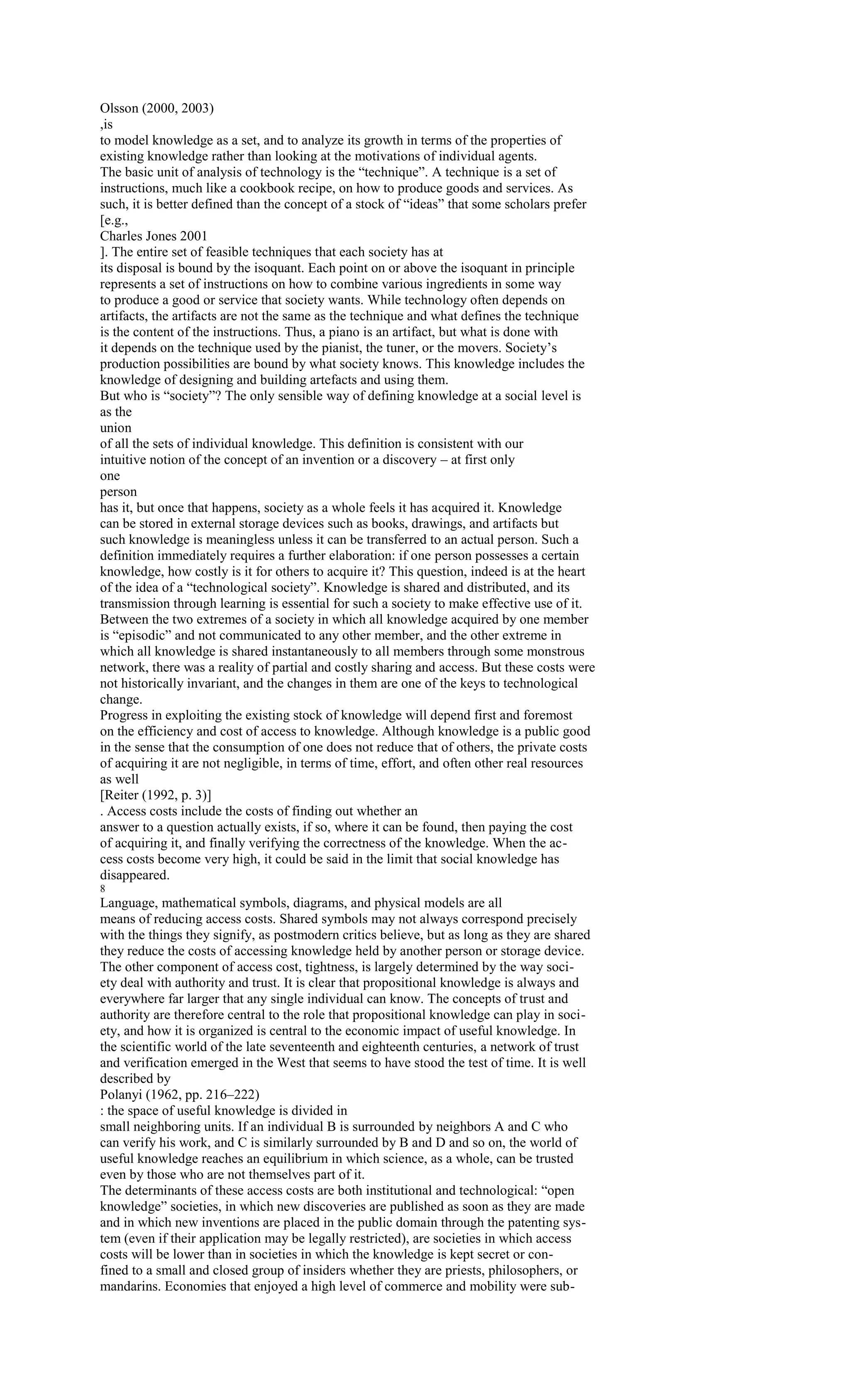 Technology and economic growth | DOCX