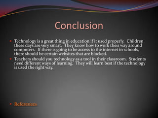 Technology and education | PPTX