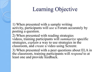 Technology and ELA | PPTX | Internet for Beginners | Internet