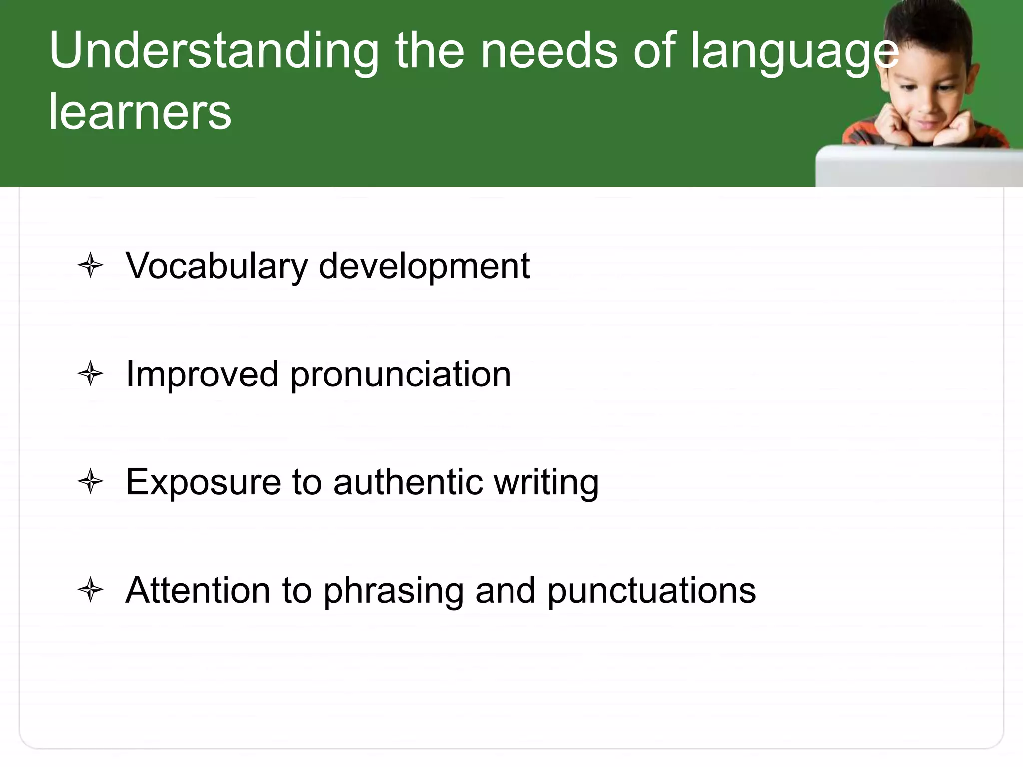 Technology and english language learning | PPT