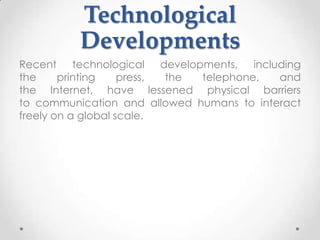 Technology and innovation | PPTX