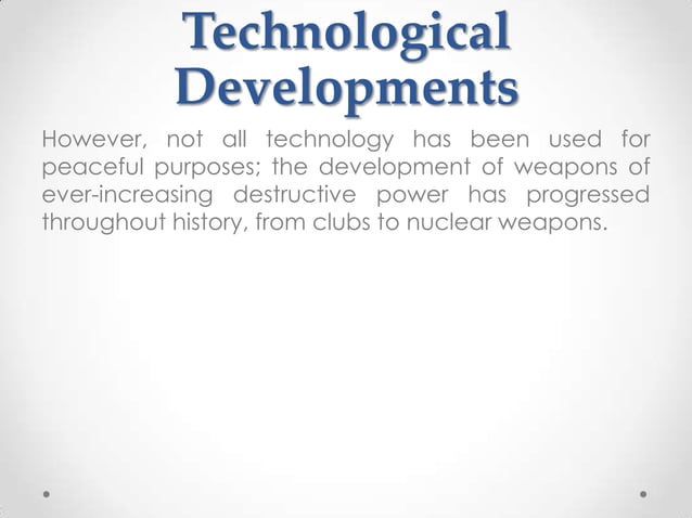 Technology and innovation | PPTX