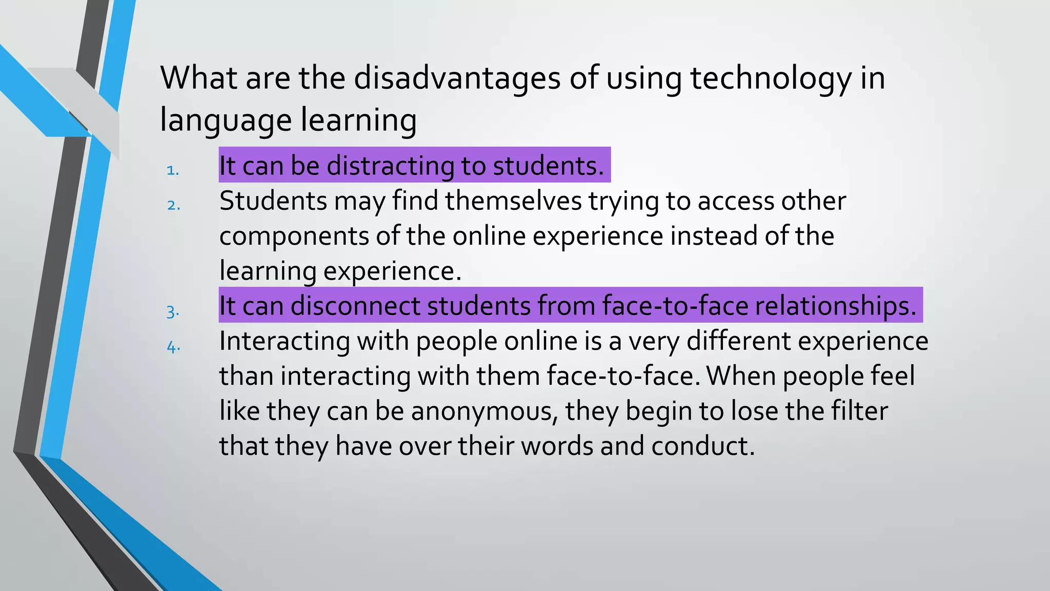 Technology and language learning | PPTX