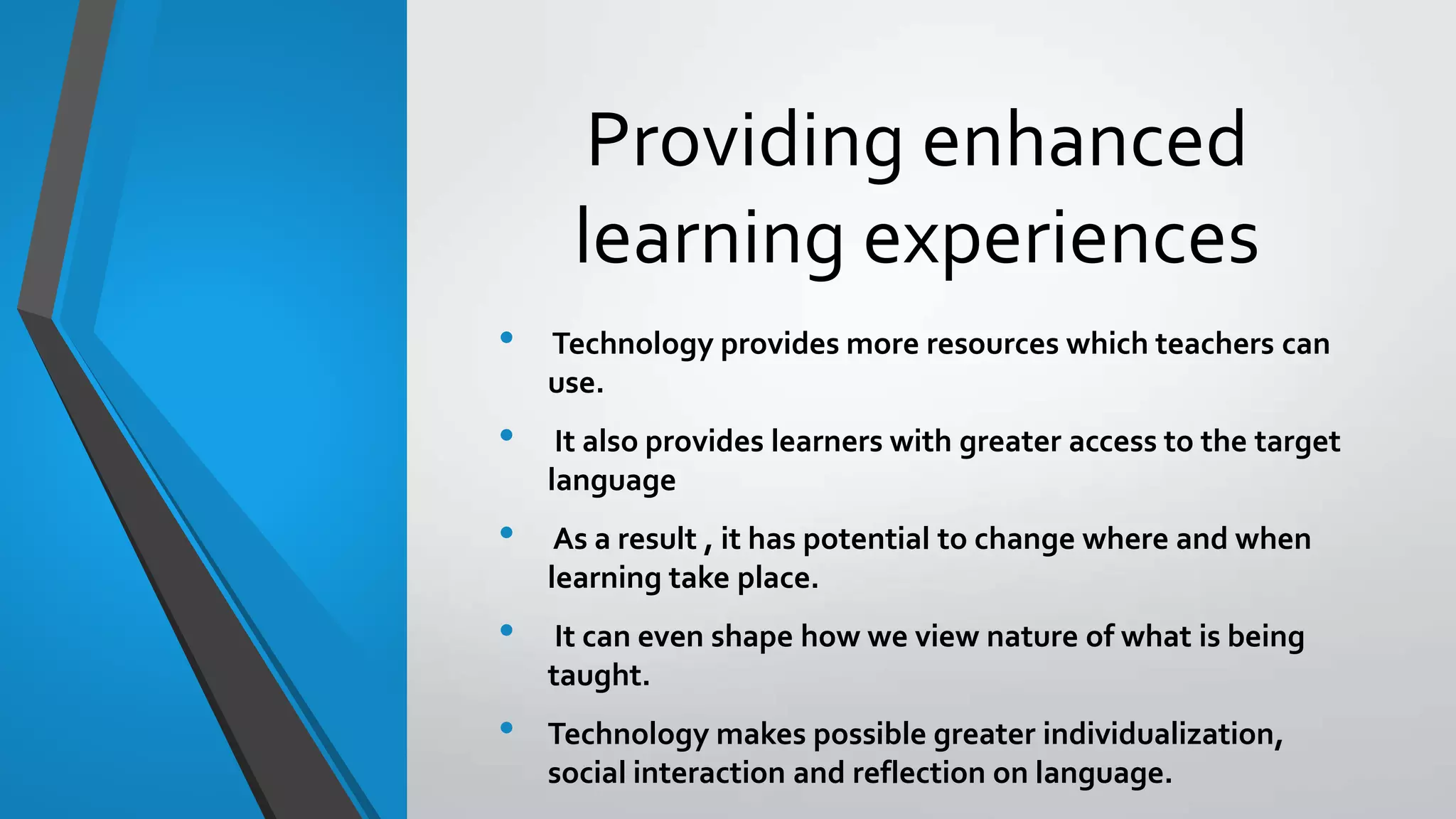 Technology and language learning | PPTX