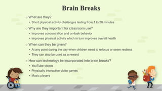 Technology and physical activity power point | PPTX