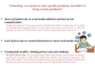 Technology and social interaction | PPT