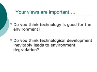 Technology and society | PPT