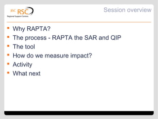 Technology and the CIF - RAPTA workshop | PPT | IT and Internet Support ...