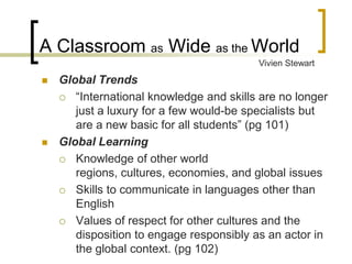 Technology and the global classroom | PPT