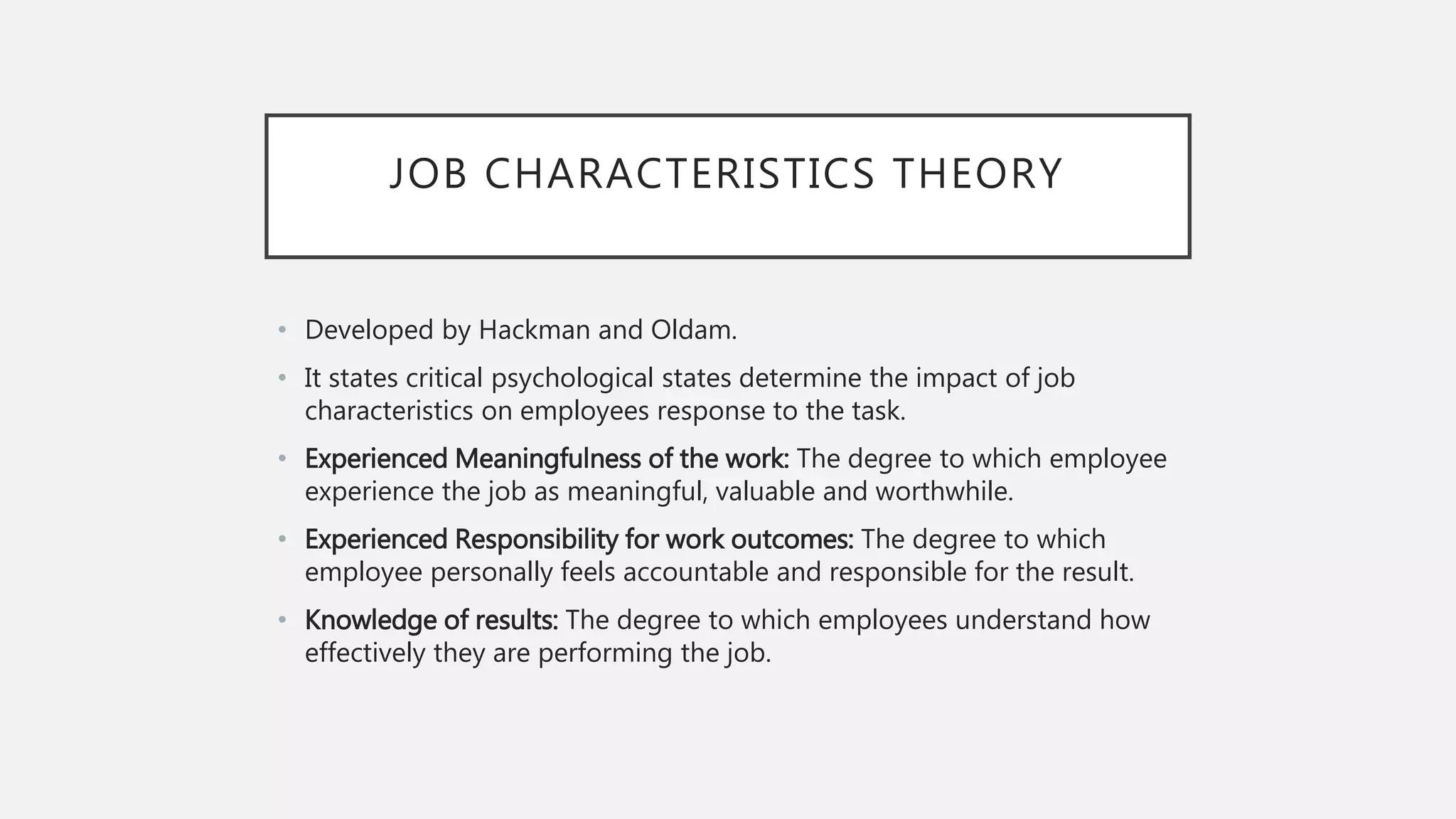 Technology and work design in Organizational Relation | PPTX | Business ...