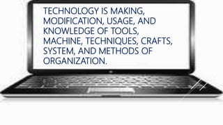 Technology as mindtool | PPTX