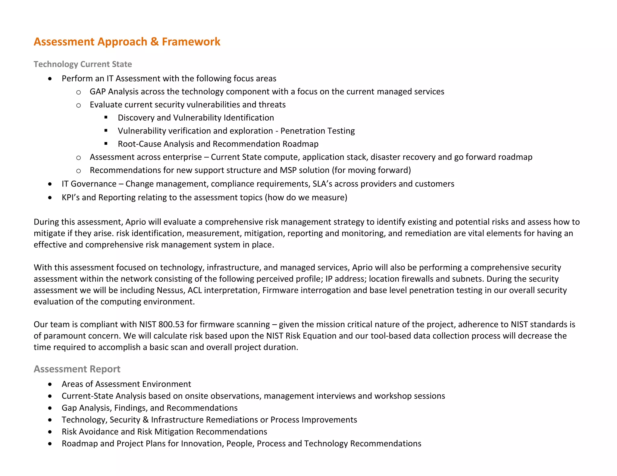 Technology Assessment Framework | PDF