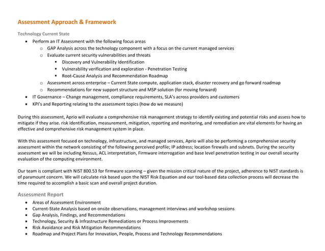 Technology Assessment Framework | PDF