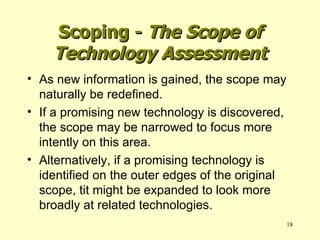 UM MBA Program: Technology Assessment Process | PPT