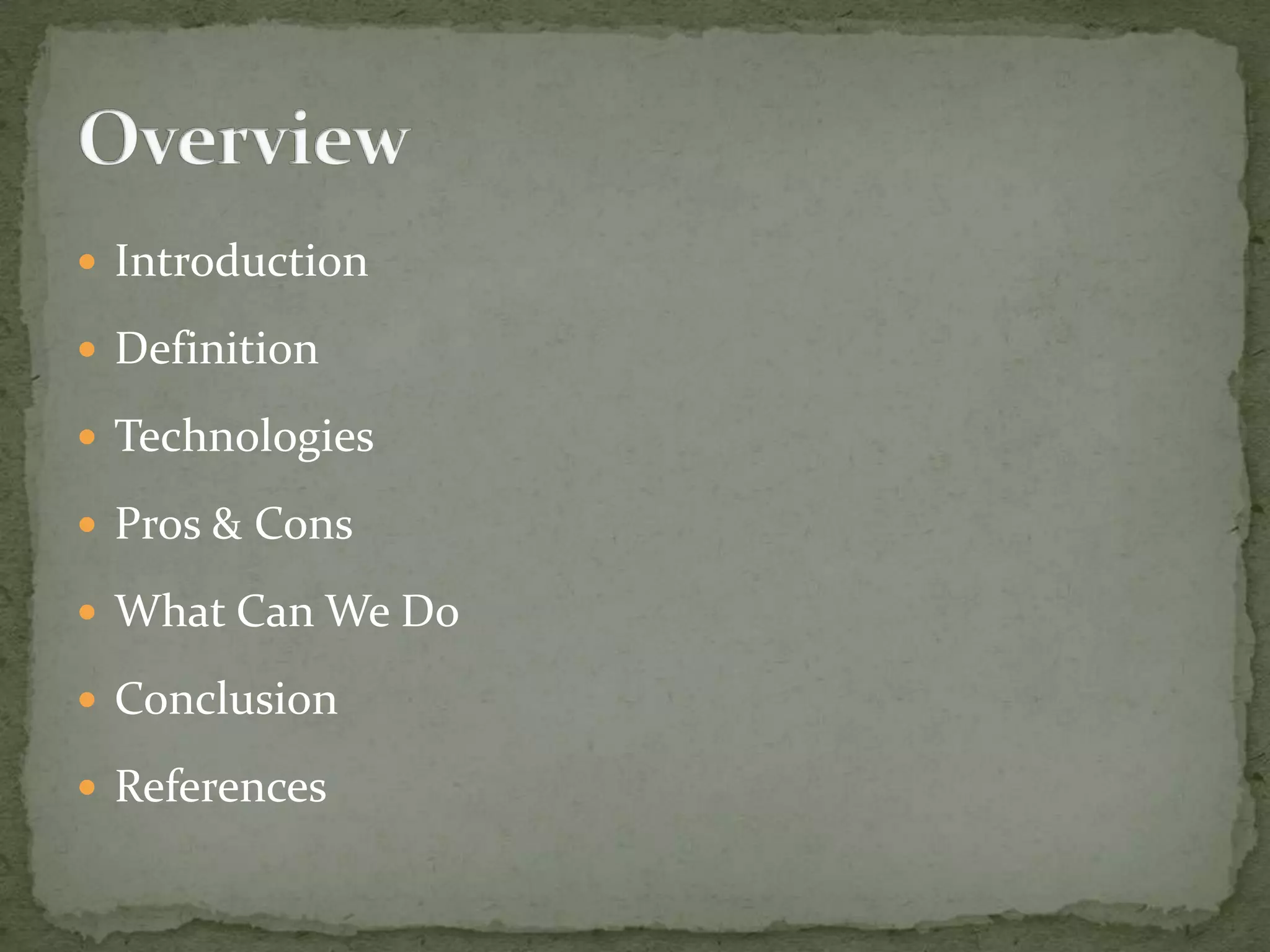 Technology assignment | PPT