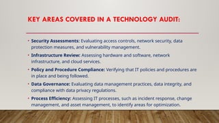 Technology Audit and Technology Management | PPTX