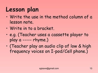 Technology based lesson | PPS