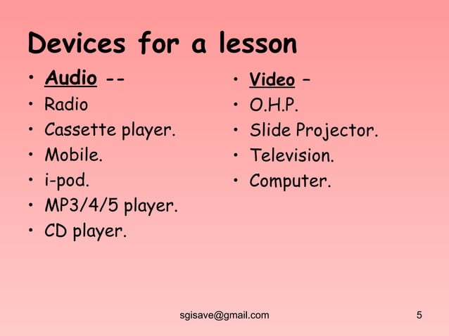 Technology based lesson | PPS