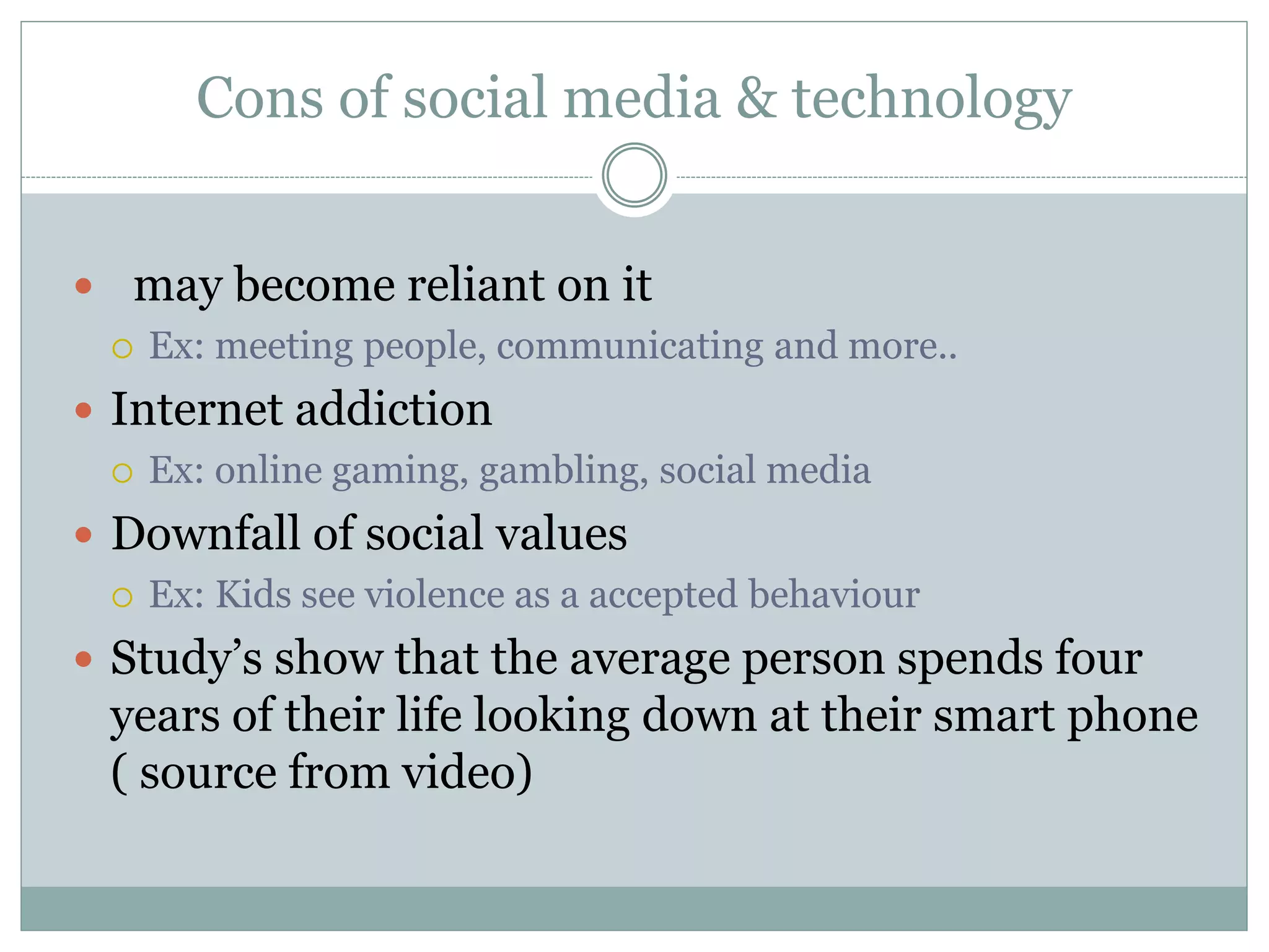 Technology causes social isolation and neurosis aaron stewart | PPTX ...