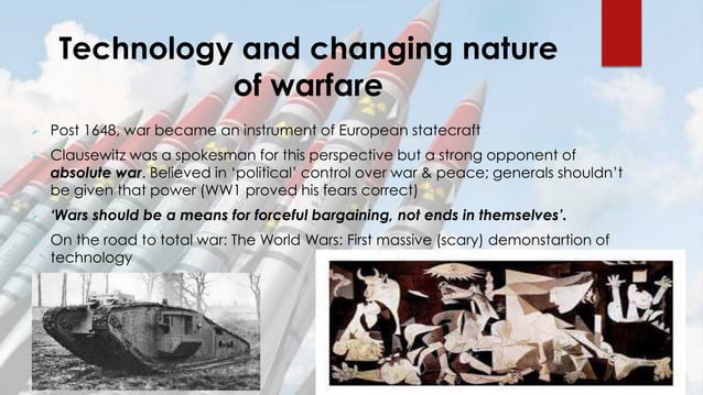 Technology and changing nature of warfare | PPT