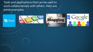 Technology collaborative tools in the digital world | PPTX