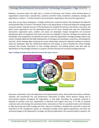 Technology Company Balanced Scorecard Systems 06222010 Final | PDF