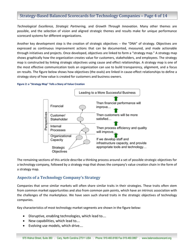 Technology Company Balanced Scorecard Systems 06222010 Final | PDF