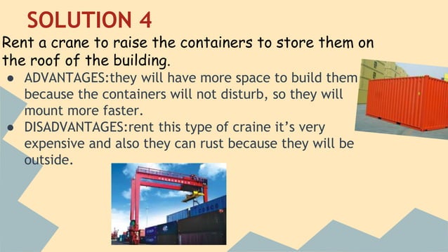 Technology containers presentation | PPTX | Logistics | Business