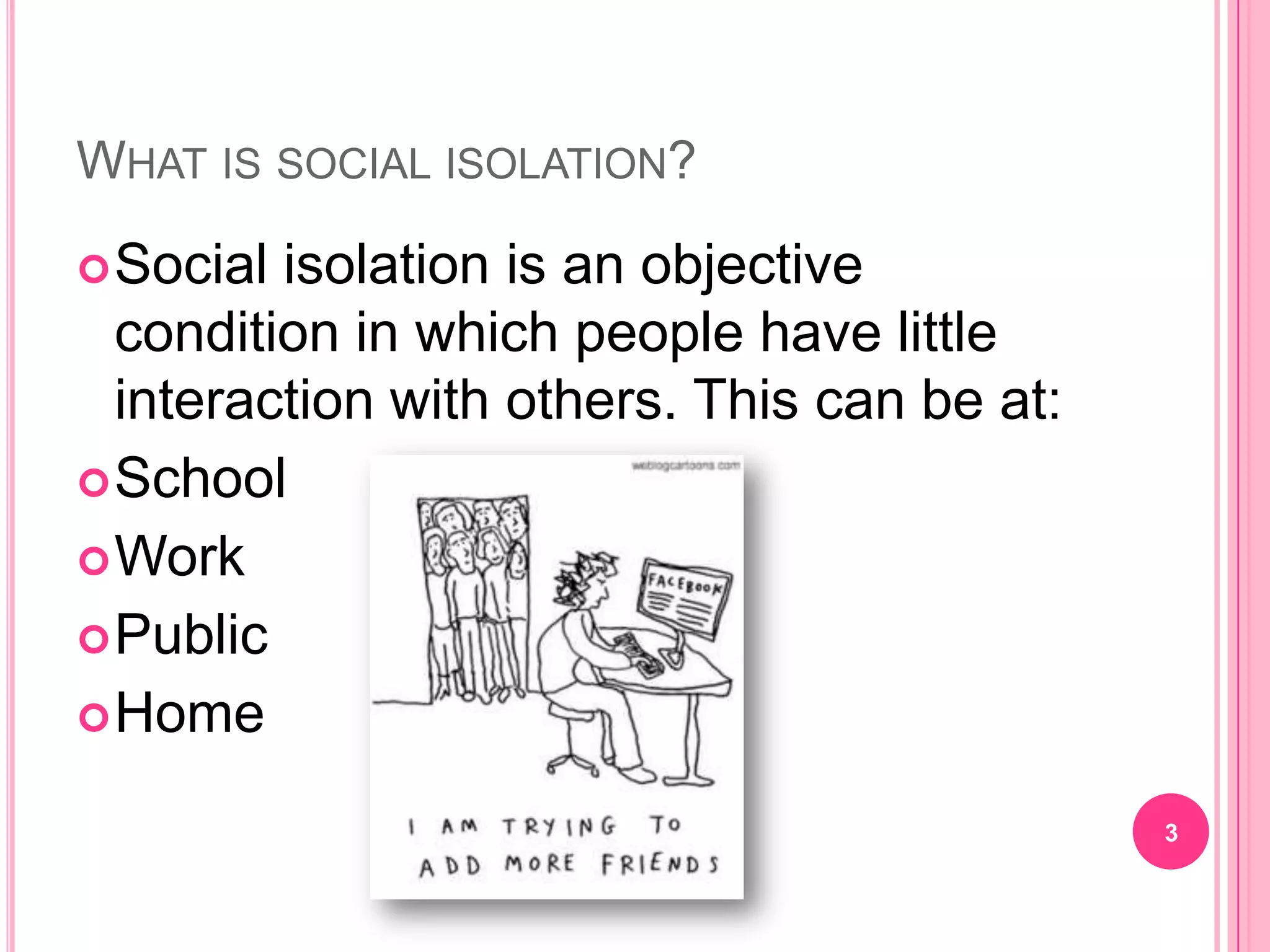 Technology creates social isolation and neurosis | PPTX | Social ...