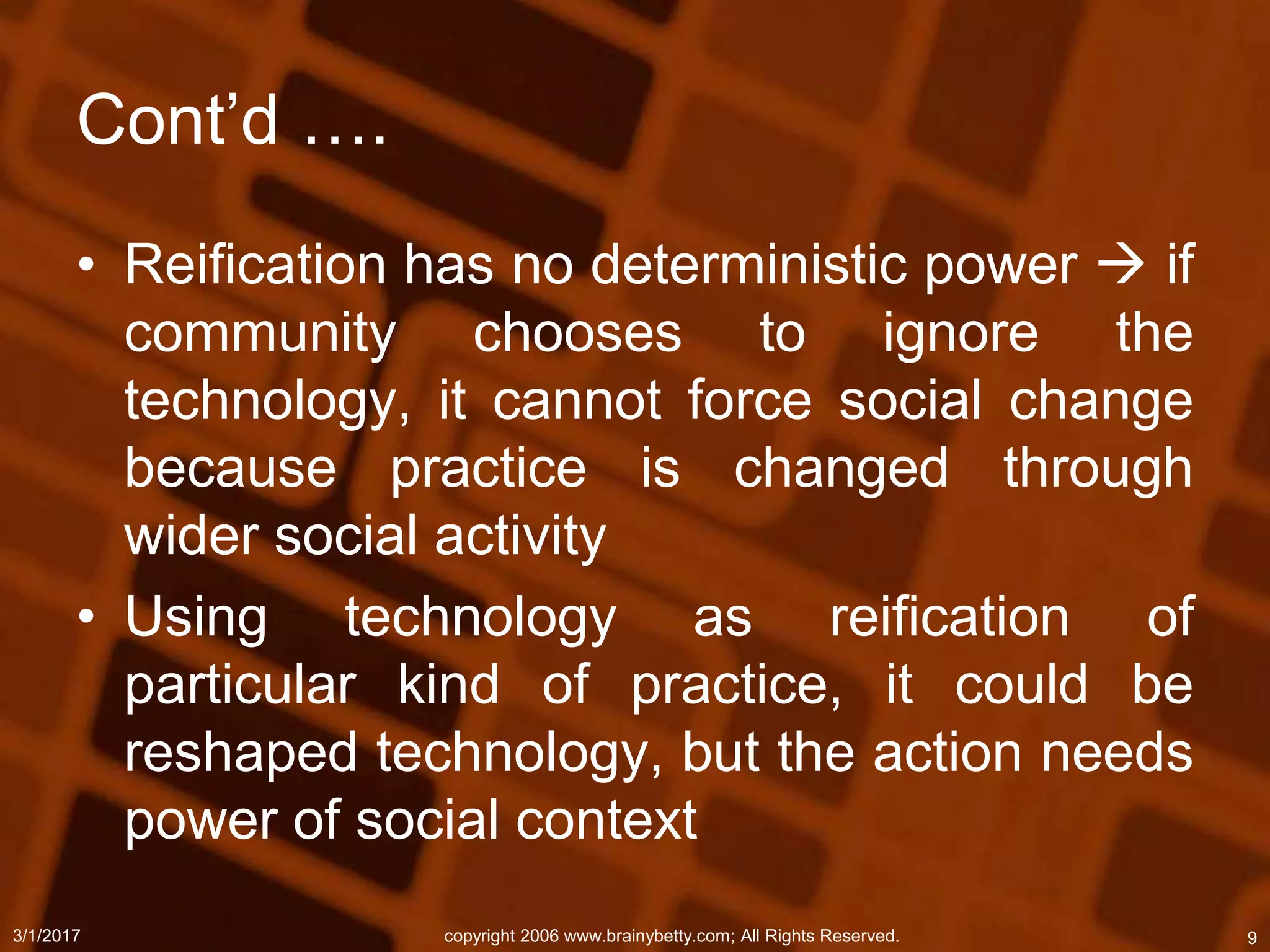 Technology determinism | PPTX
