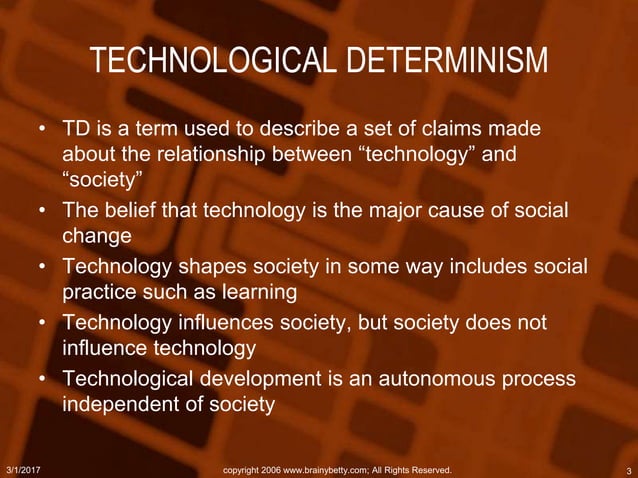 Technology determinism | PPT