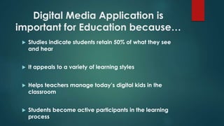 Technology, digital media & curriculum integration | PPT