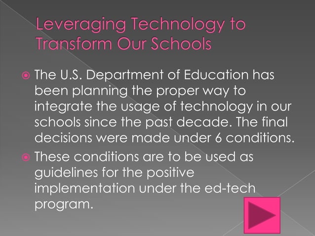 Technology + education = | PPT