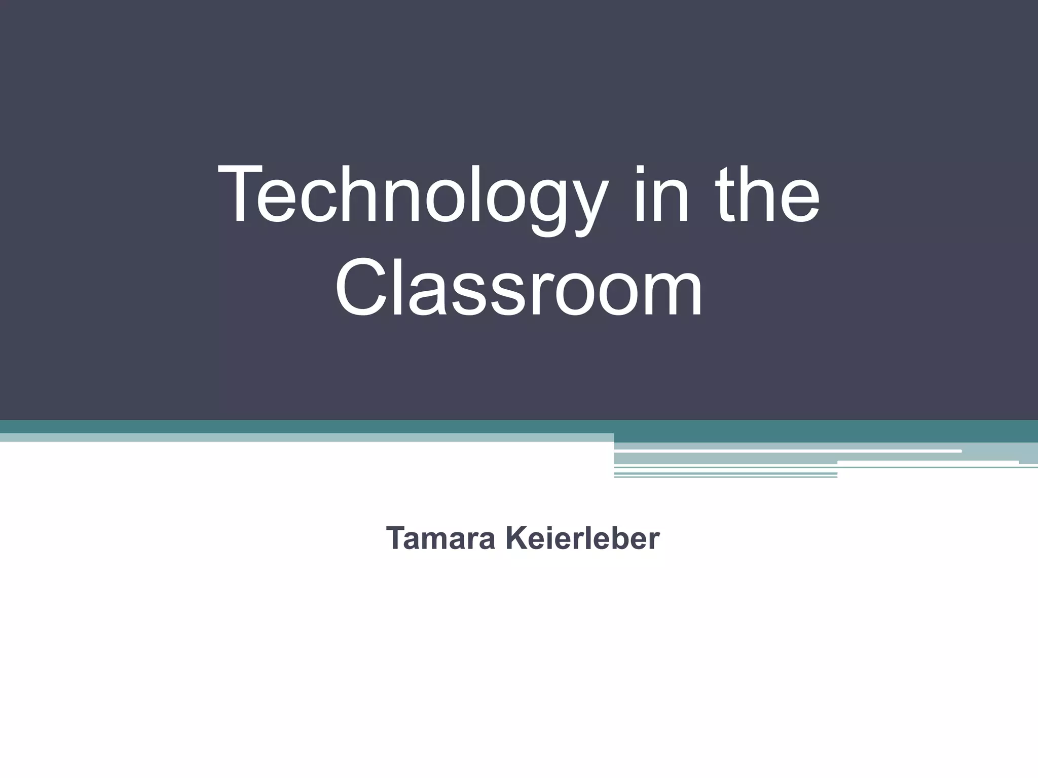 Technology & Education | PPT