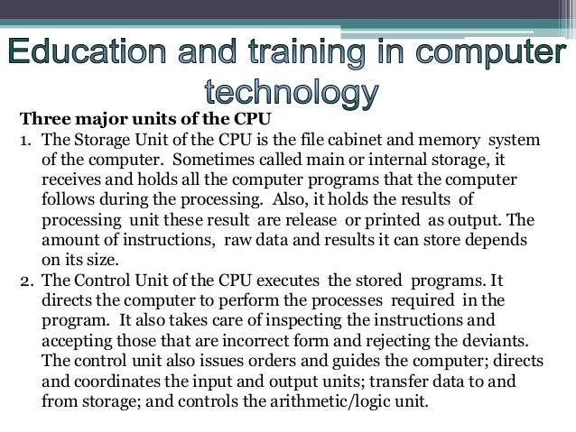 Technology education in industrial sector