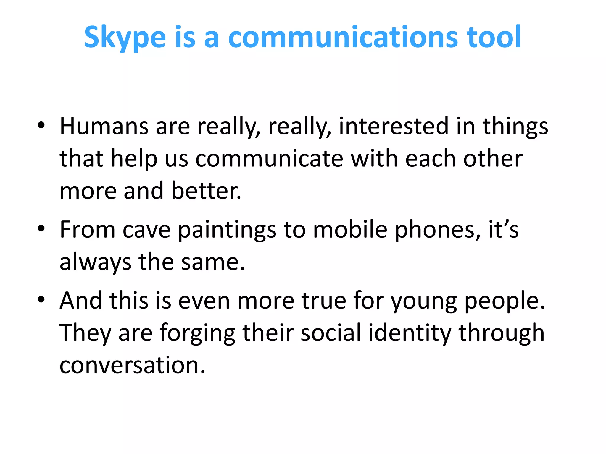 Technology enabled communication | PPTX