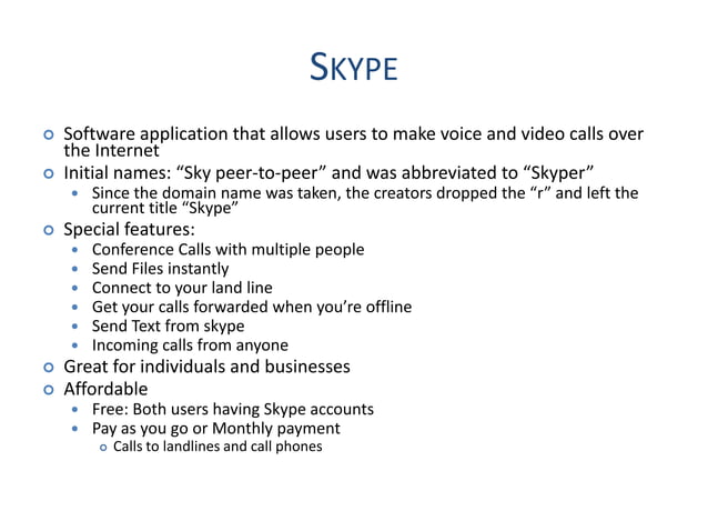 Technology enabled communication | PPTX