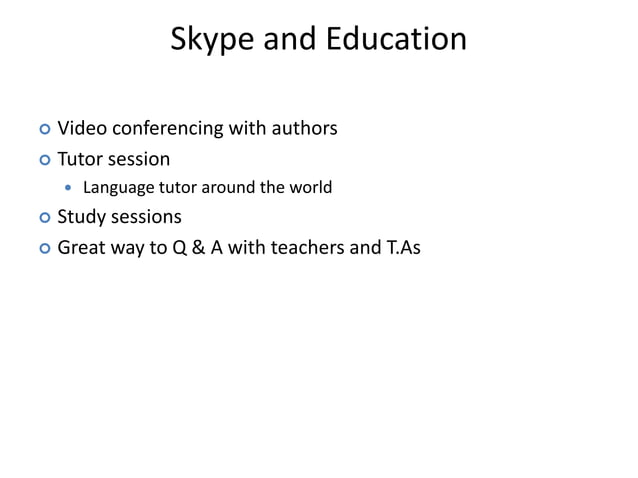 Technology enabled communication | PPTX